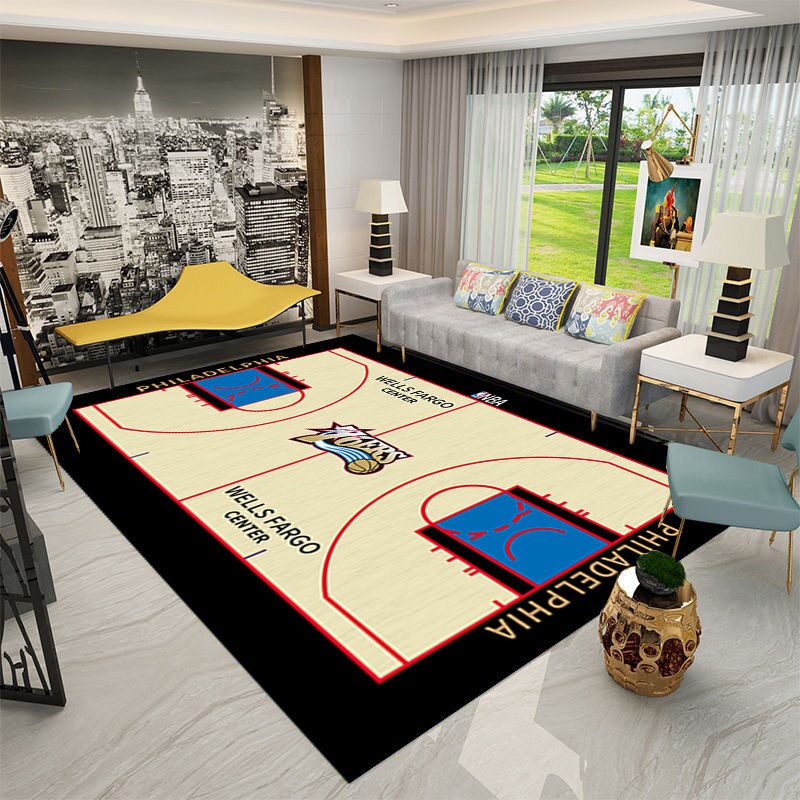 Home decoration floor mat NBA Lakers Warriors trend floor mat ...