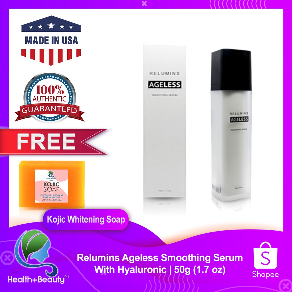 Relumins Ageless Smoothing Serum for Anti-Aging with Hyaluronic 50g (1. ...