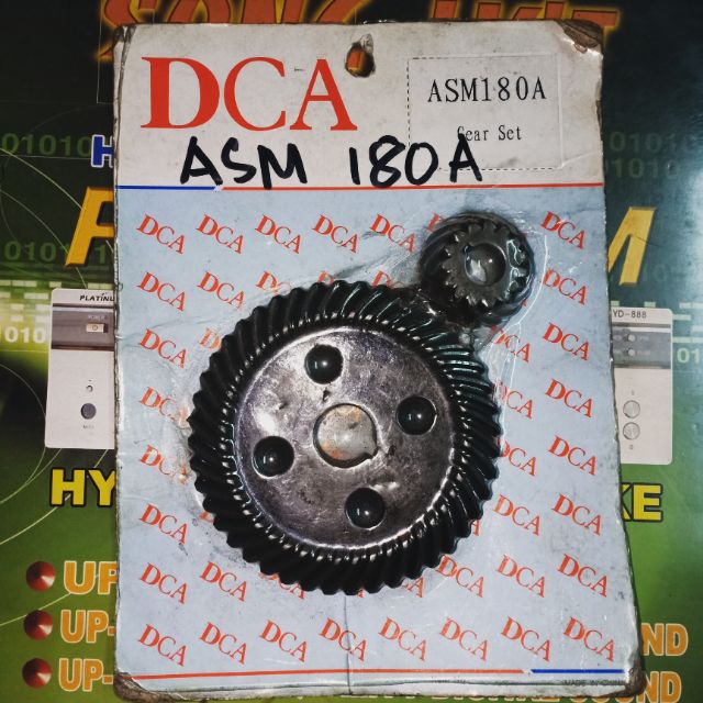 DCA ASM180A Gear Set (Angle Grinder 7") | Shopee Philippines