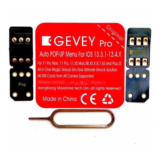 Original Gevey Pro Sim For iphone unlocking | Shopee Philippines
