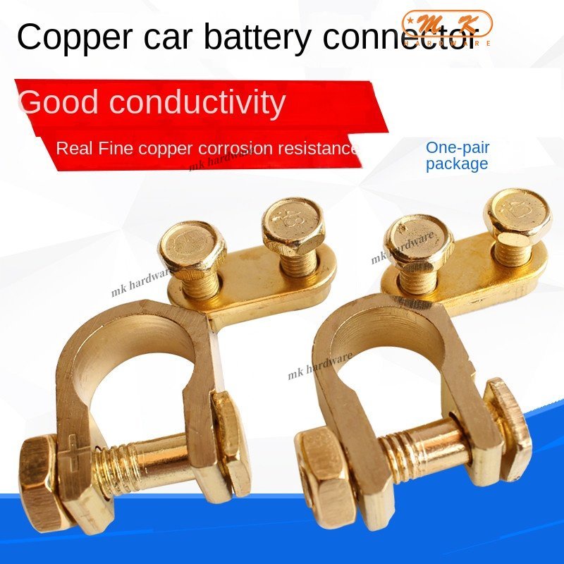 Copper Car Battery Terminal Clamp Clip Car Repair | Shopee Philippines