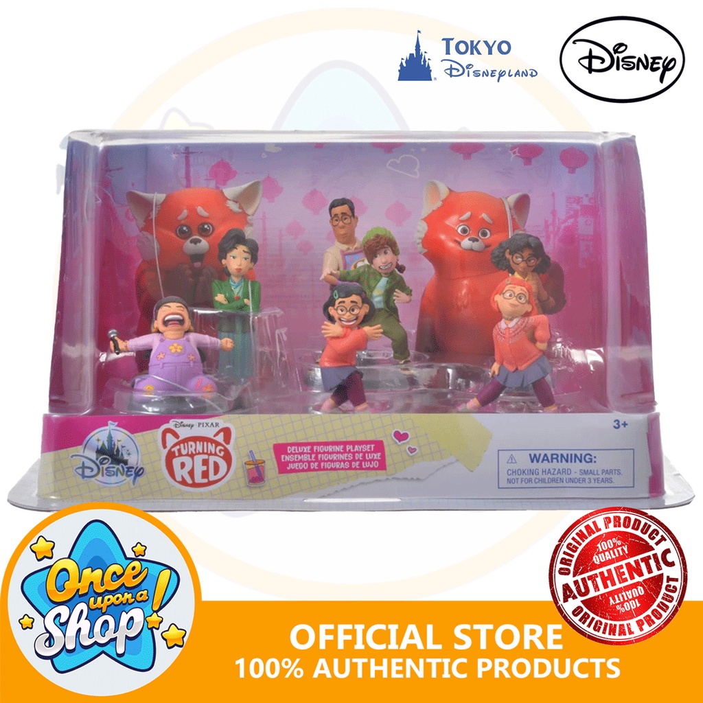 Disney Pixar's Turning Red Mini Figurine Deluxe Set DISNEY JAPAN 100% ...