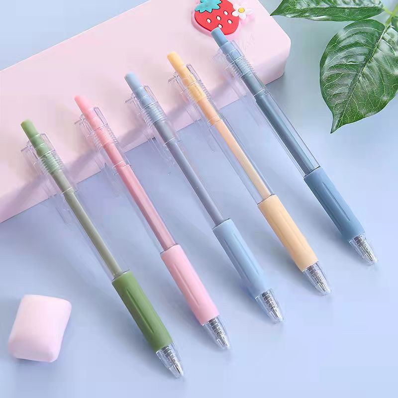 2 Pens+10 Refills Retractable Gel Pen, 0.5 mm ballpen Office&school ...
