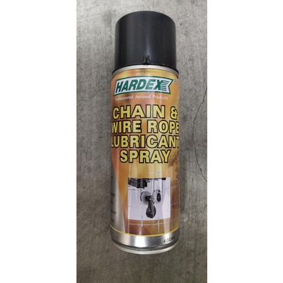 HARDEX Chain & Wire Rope Lubricant Spray 400ML (HD 500) | Shopee ...