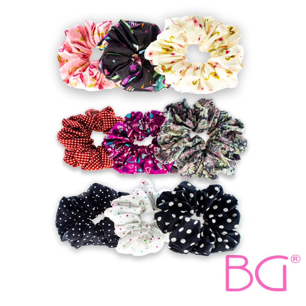 BROADWAY GEMS Pony Scrunchies Assorted Design | Shopee Philippines