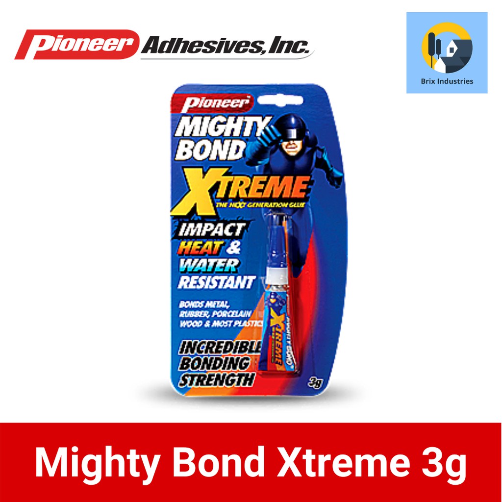 Pioneer Mighty Bond Xtreme 3 grams Impact Heat and Water Resistant ...