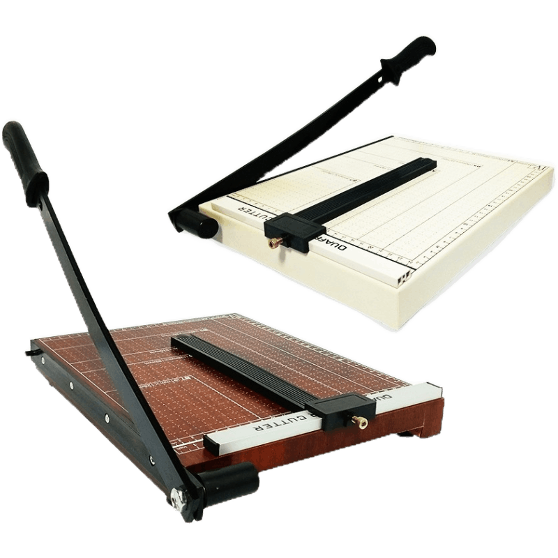 QUAFF Paper Cutter A4 / A3 / A5 / B4 || Metal Based & Wood Based ...