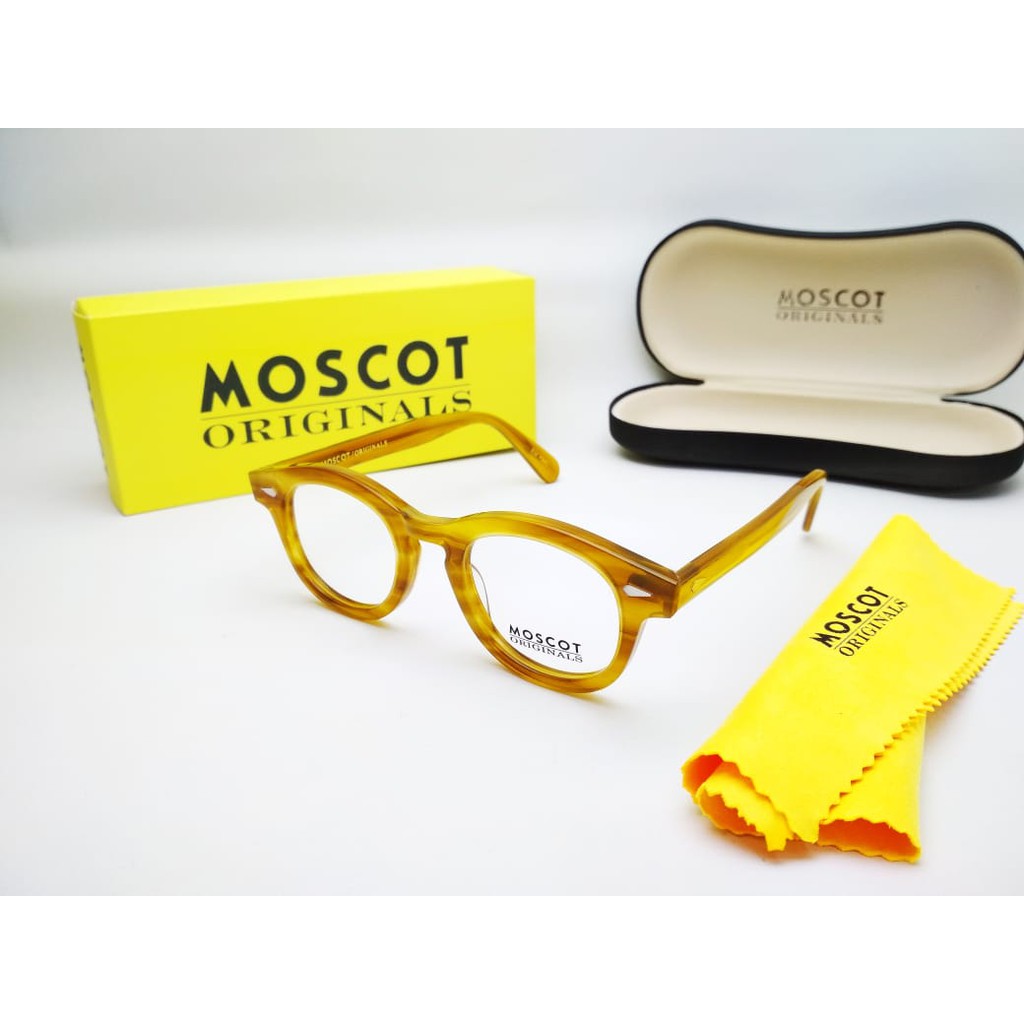 MOSCOT LEMTOSH SIZE Medium premium Fullset Glasses Frames | Shopee ...