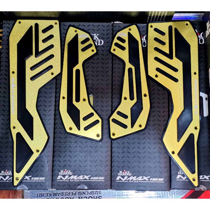 NMAX V2 V2.1 FOOT MATTING BLACK DIAMOND | Shopee Philippines