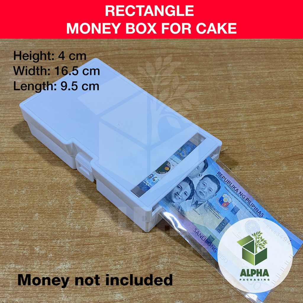 Rectangle Money Pulling Box for Cake Money Bag | Shopee Philippines