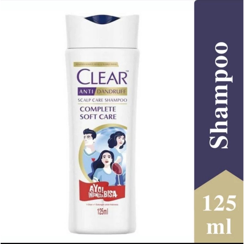 Clear Anti Dandruff Shampoo Complete Soft Care 125 ml | Shopee Philippines