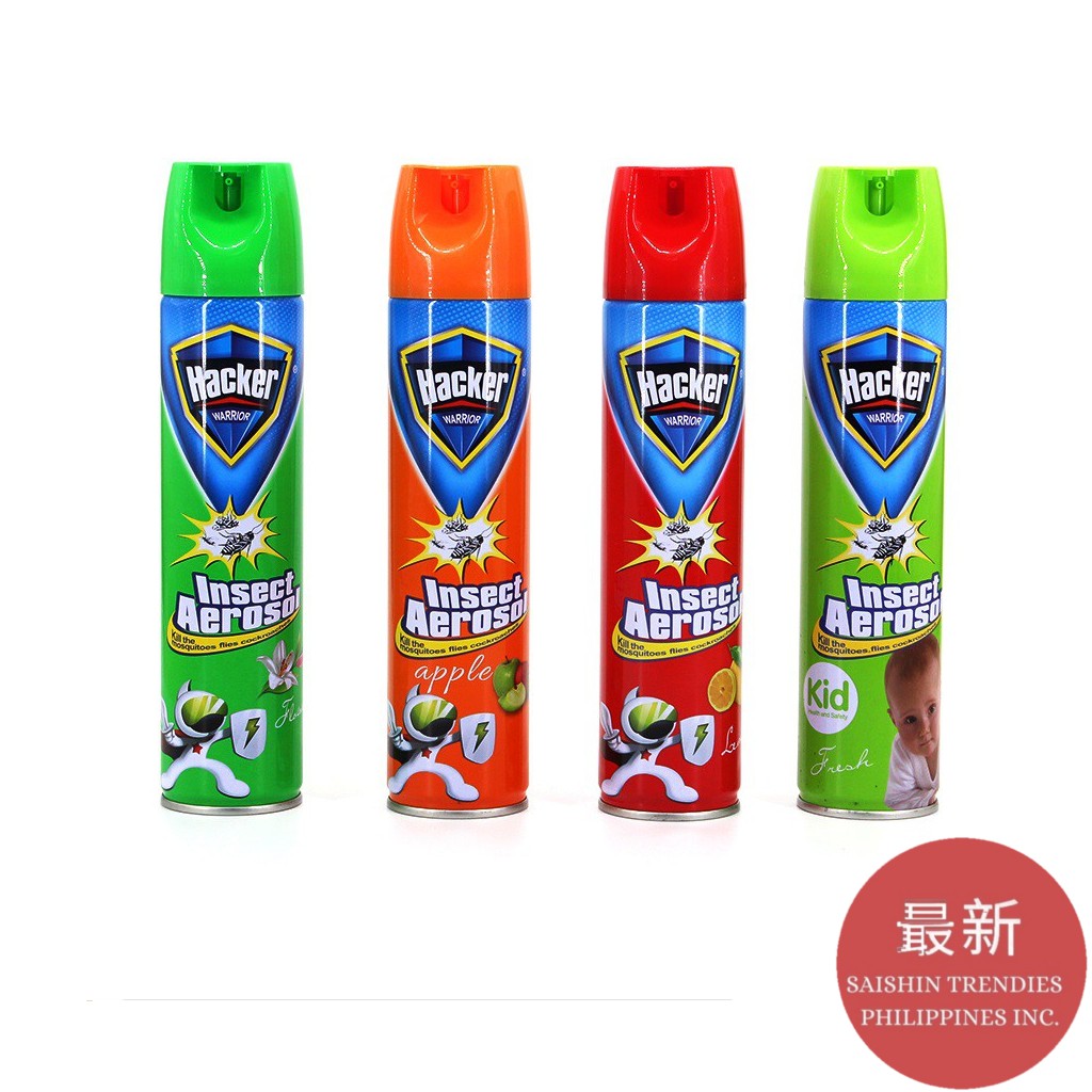 Hacker Aerosol Mosquito Killer Spray 300ml | Shopee Philippines