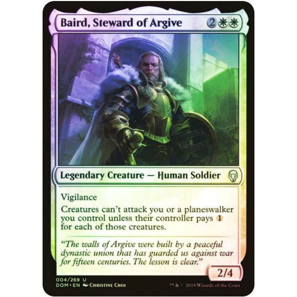 Magic the Gathering | Baird, Steward of Argive | Shopee Philippines