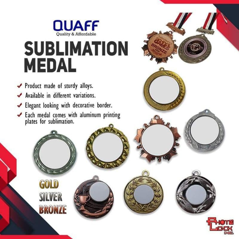 QUAFF SUBLIMATION MEDALS 1PC | Shopee Philippines
