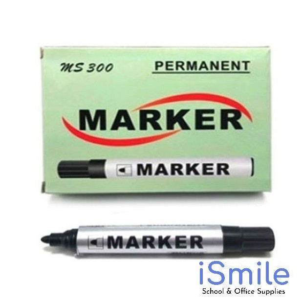12 pcs. "MS300" Permanent Marker | Shopee Philippines