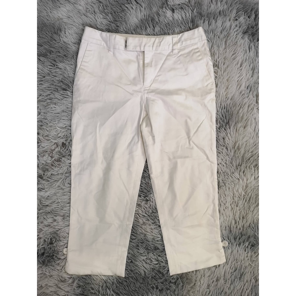 Rope Picnic White Pants | Shopee Philippines