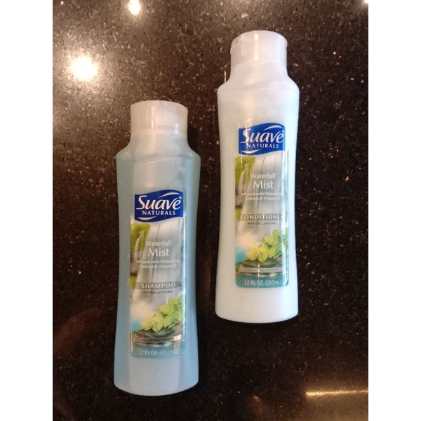 Suave Naturals Waterfall Mist Hypoallergenic Shampoo & Conditioner ...