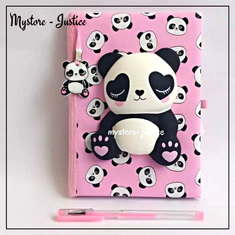 Justice Panda Squishy Diary Book (Limited) | Shopee Philippines