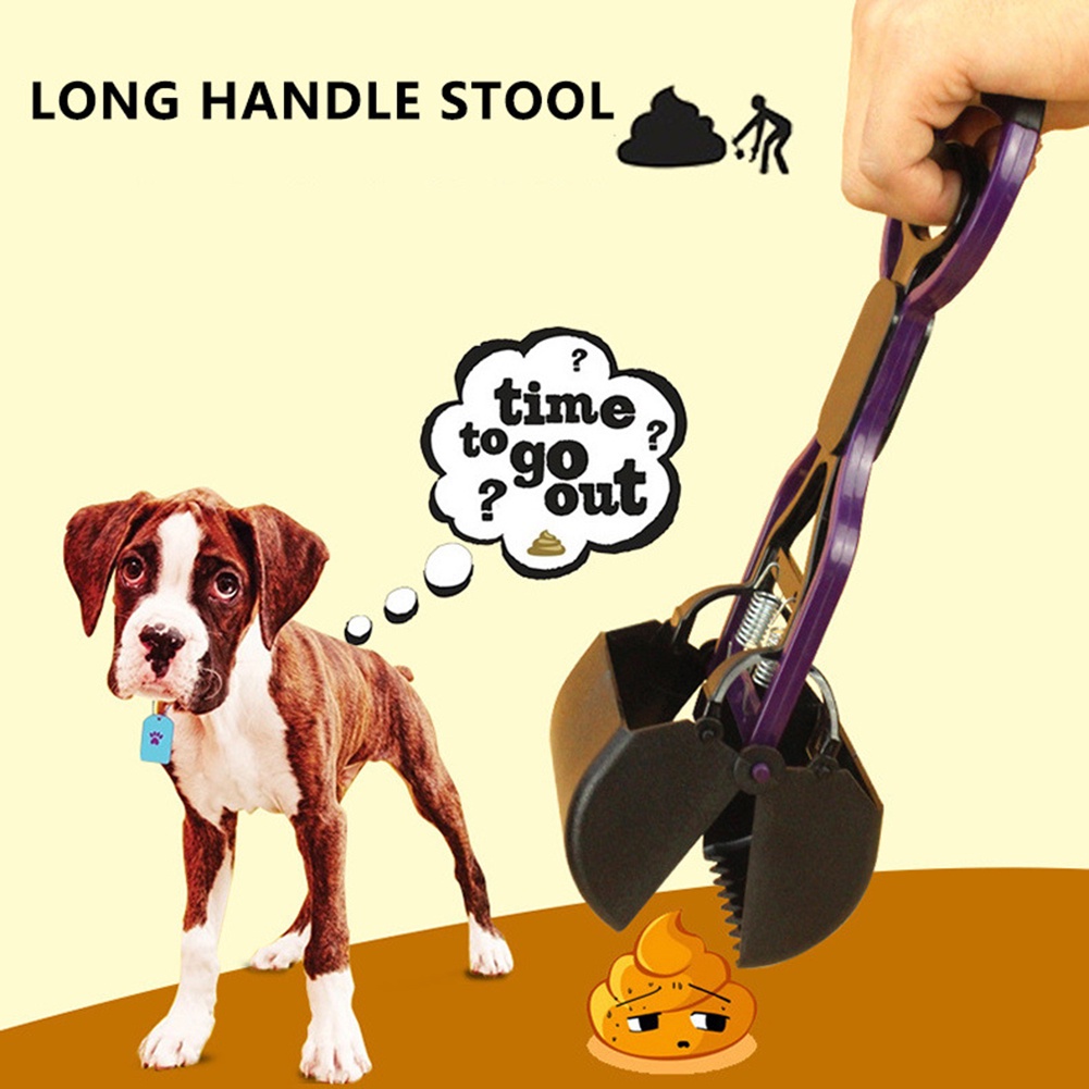 Pet Poop Picker Long Handle Pooper Scooper for Puppy Dog | Shopee ...
