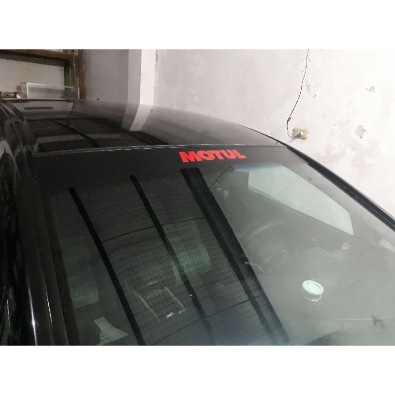 Motul windshield banner MATTE black edition | Shopee Philippines