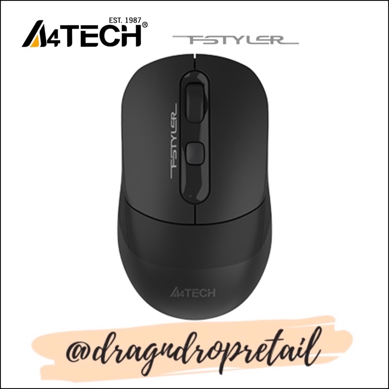A4TECH FSTYLER FB10C Dual Mode Rechargeable Bluetooth Wireless Mouse ...