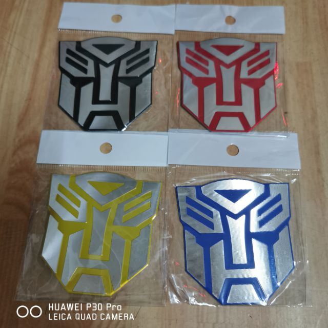 COD motorcycle Alloy sticker /transformer(1pcs) | Shopee Philippines