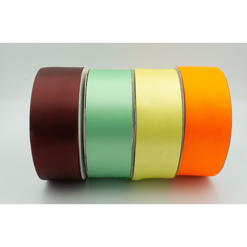 1.5 inches Cut Edge Satin Ribbon (50 yards) sash Part 2 of 2 | Shopee ...
