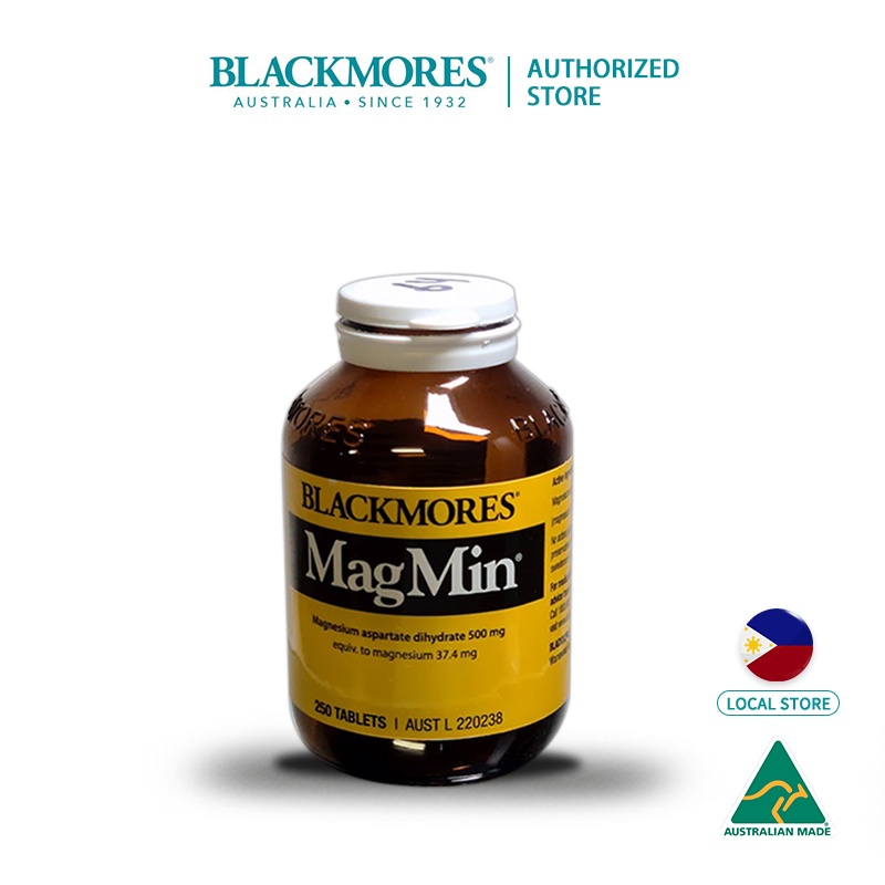 Blackmores Magmin 500mg 250 Tablets | Shopee Philippines