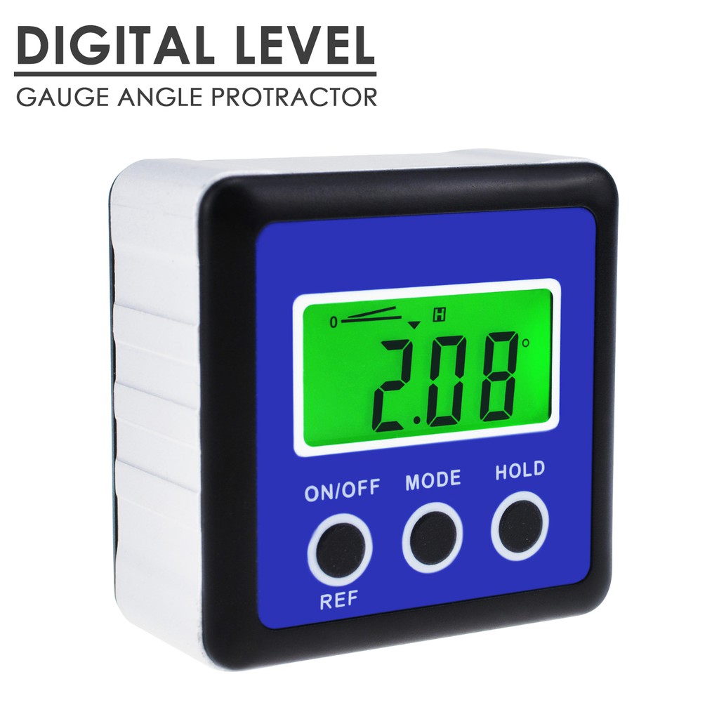 Digital Level Gauge Magnetic Base Angle Protractor | Shopee Philippines