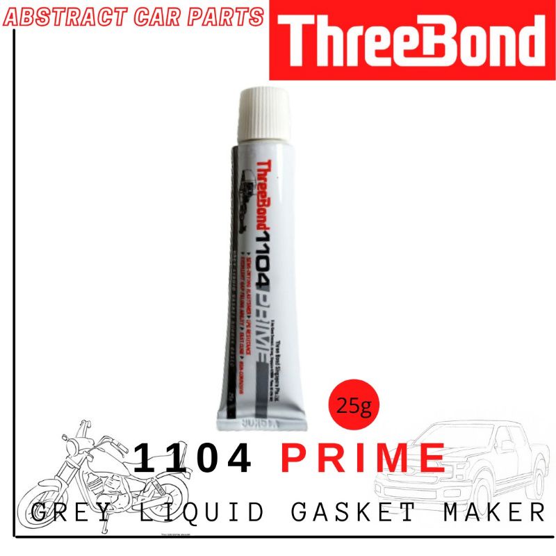 ThreeBond Grey Liquid Gasket Rubber-Based 25g (1104 Prime) | Shopee ...