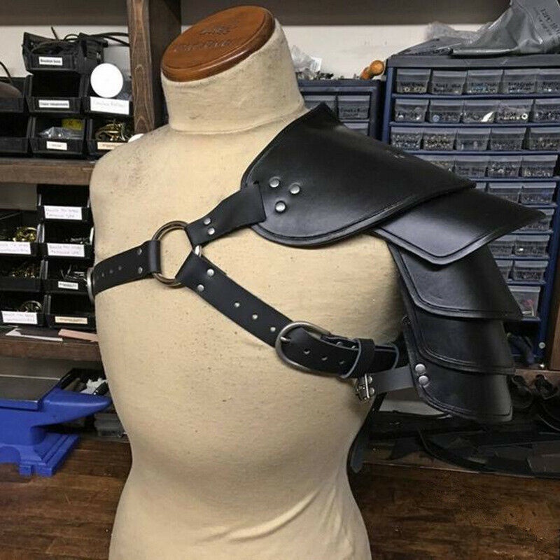 Medieval Vintage Single Shoulder Armor Gladiator Samurai Knight ...