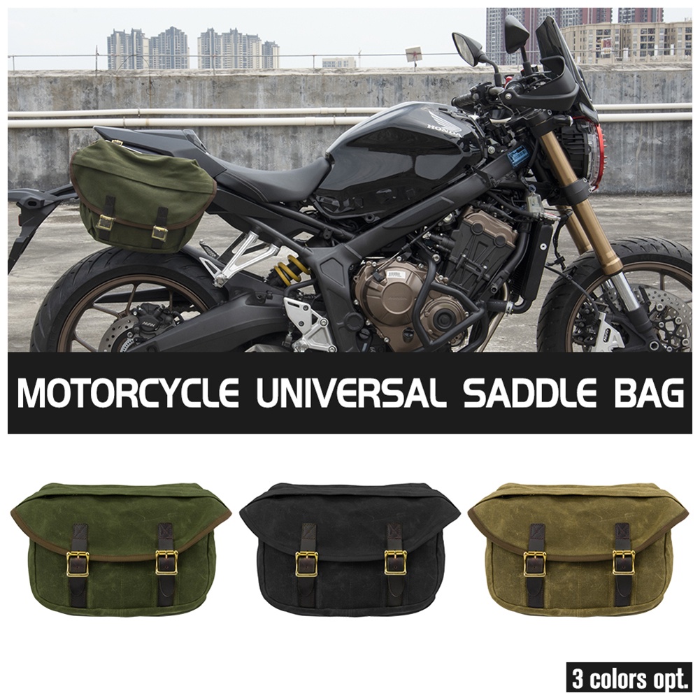 Universal Motorcycle Bags Saddlebag Luggage Side Bags Travel Knight ...