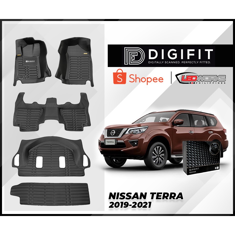 NISSAN TERRA 2019-2020 Digifit Premium Car Matting /Floorliner | Shopee ...