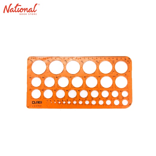 Durer Circular Template Yellow 1-36Mm D5580 National Book Store ...
