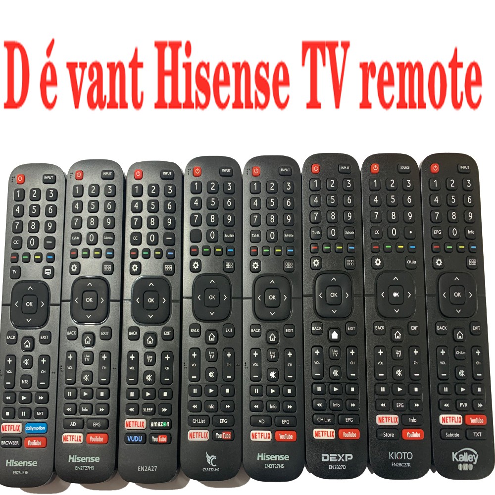 FOR DEVANT Hisense original smart TV remote control EN2BB27 EN2BB27HB ...