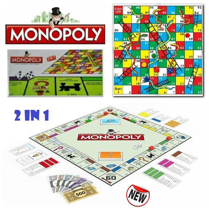 Royal⚡Monoply / Snake and Ladder : 2-in-1 Game | Shopee Philippines