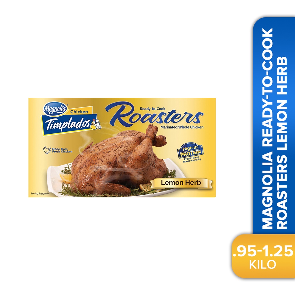 MAGNOLIA CHICKEN TIMPLADOS 1KG Ready-to-Cook Roasters Lemon Herb ...