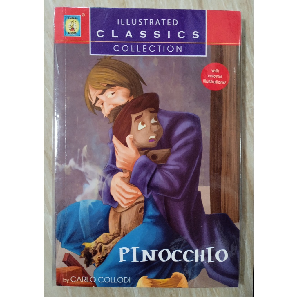 Illustrated Classics Collection: Pinocchio by Carlo Collodi | Shopee Philippines