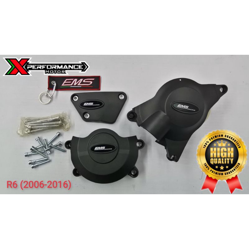 EMSracing YAMAHA R6 Engine Cover/Engine Protector | Shopee Philippines