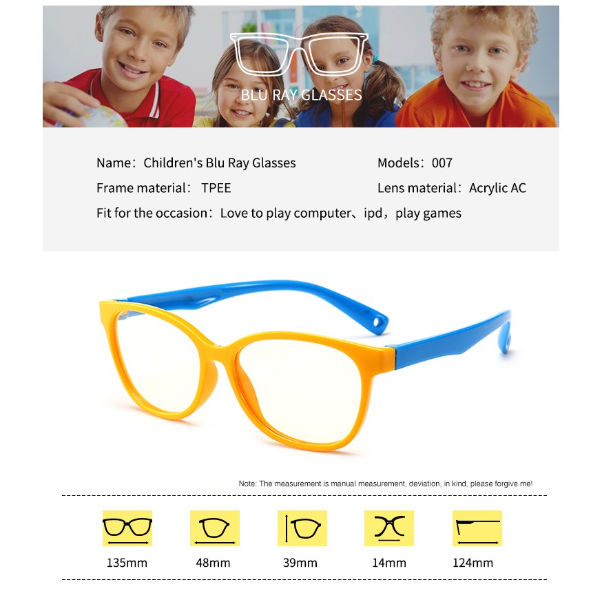 Children s play glasses
