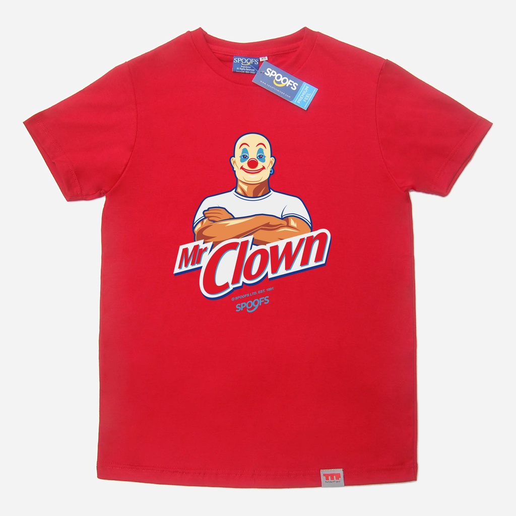 Spoofs Mr. Clown Samba Red For Men/Unisex | Shopee Philippines