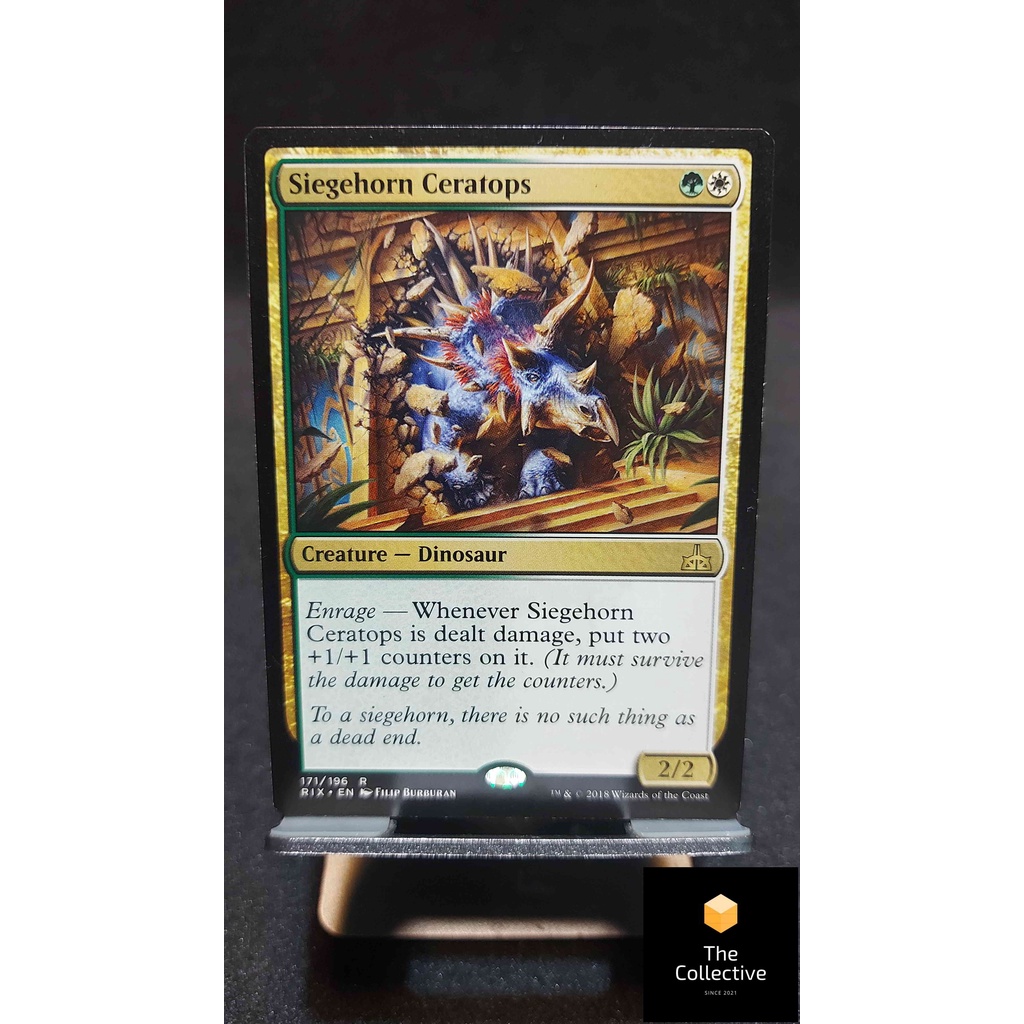 Magic the Gathering - MTG Card Game - Siegehorn Ceratops - RIX - [ID ...