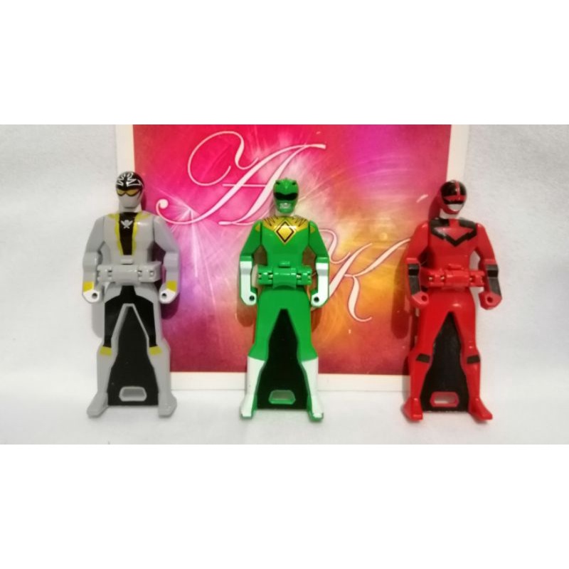 Super Sentai Gokaiger Gokai Silver DX Ranger Key Set - Power Ranger ...