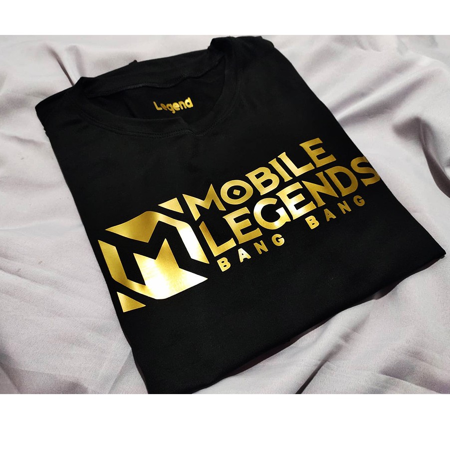 Mobile legend LOGO TSHIRT Good Quality Cotton Unisex | Shopee Philippines