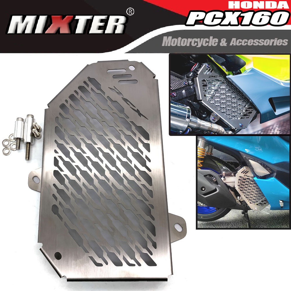 Motorcycle Stainless Steel Radiator Guard Radiator Grille Cover ...