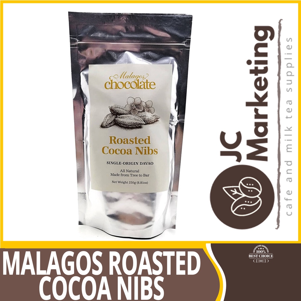 Malagos Roasted Cocoa Nibs 250g & 1000g | Shopee Philippines