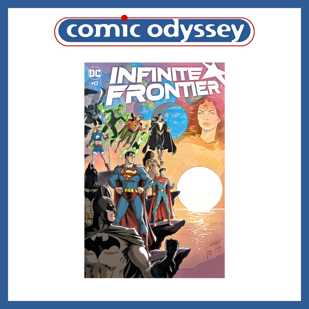 INFINITE FRONTIER #0 (2021) Dan Jurgens Mikel Janin Wraparound Cover ...