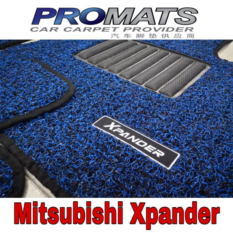 PROMATS FOR MITSUBISHI XPANDER 13MM CAR CARPET CAR COIL MAT KARPET ...