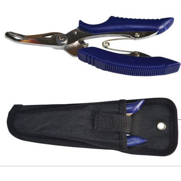 Rompin Stainless Steel Fishing Pliers Gripper Multifunction Scissors Knives Line Cutter Tools ...