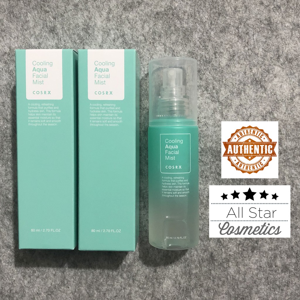 Cosrx Cooling Aqua Facial Mist 80ml | Shopee Philippines